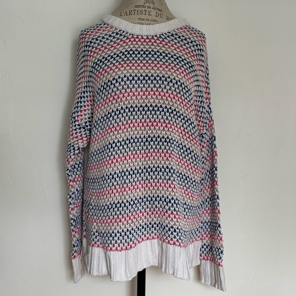 Reitmans | Sweaters | Reitmans Womens Multicolor Colorblock Knit ...